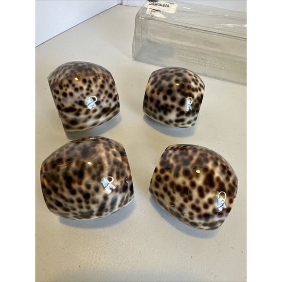 Pier 1 | Dining | Pier Imports Tiger Cowrie Shell Napkin Rings Beach ...